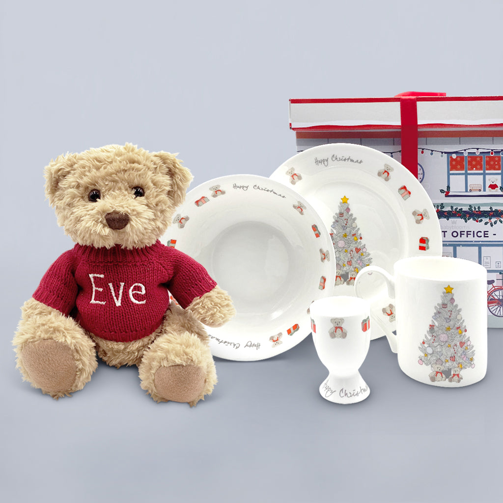 Christmas Breakfast Set | Personalised Baby Christmas Gifts – Babyblooms