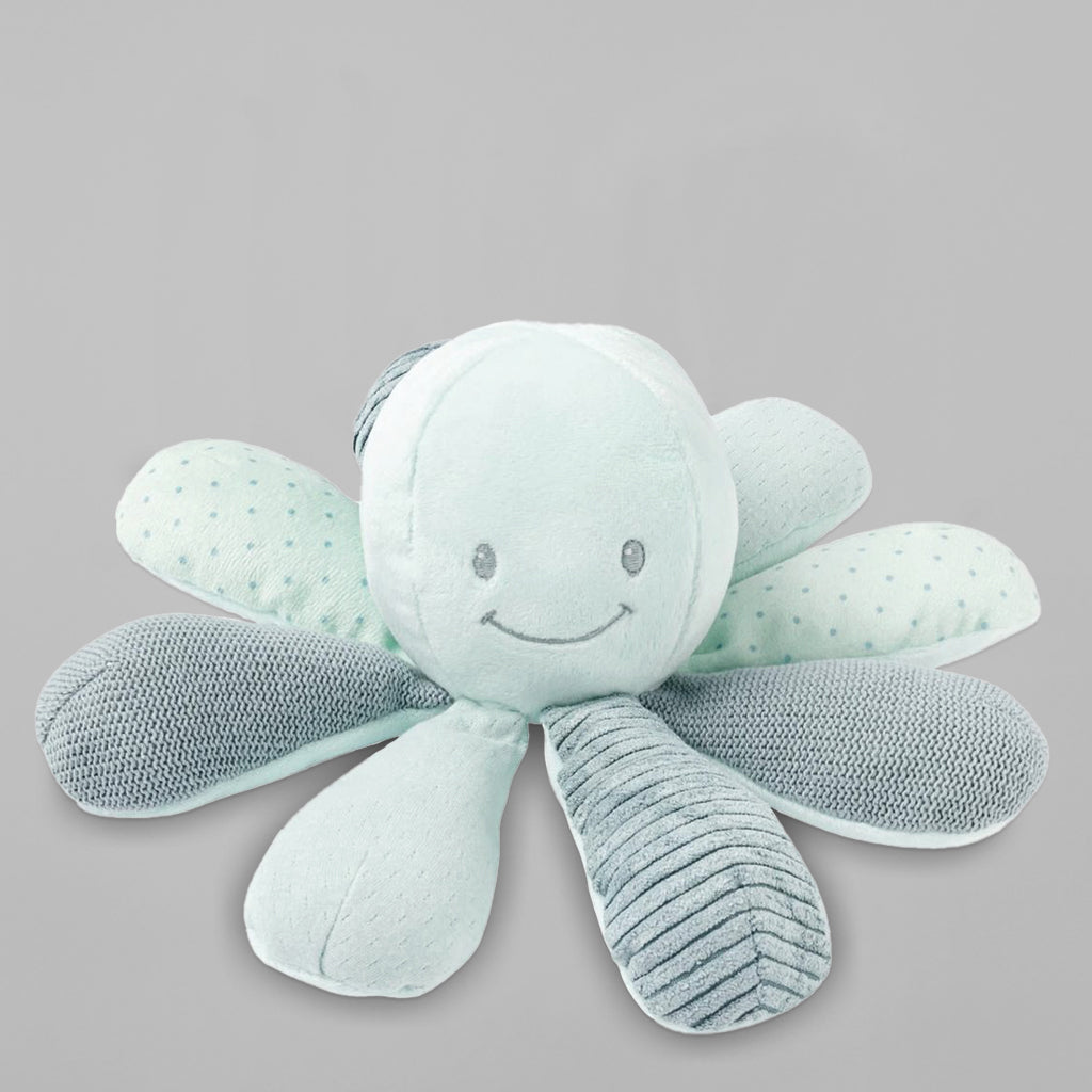 Large Octopus Soft Toy Green | Baby & Toddler Gifts | Babyblooms