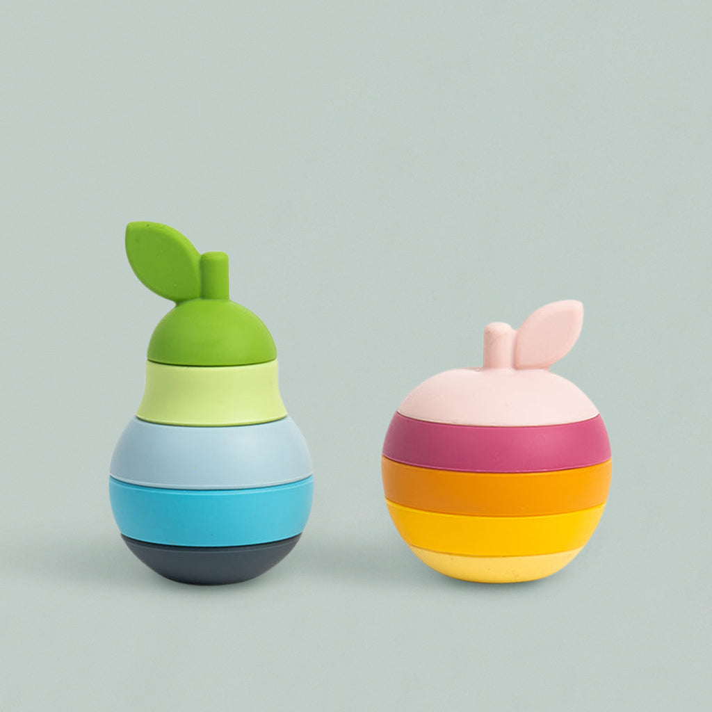 Stacking Apple and Pear Toys | Bigjigs | Eco Toys | Babyblooms