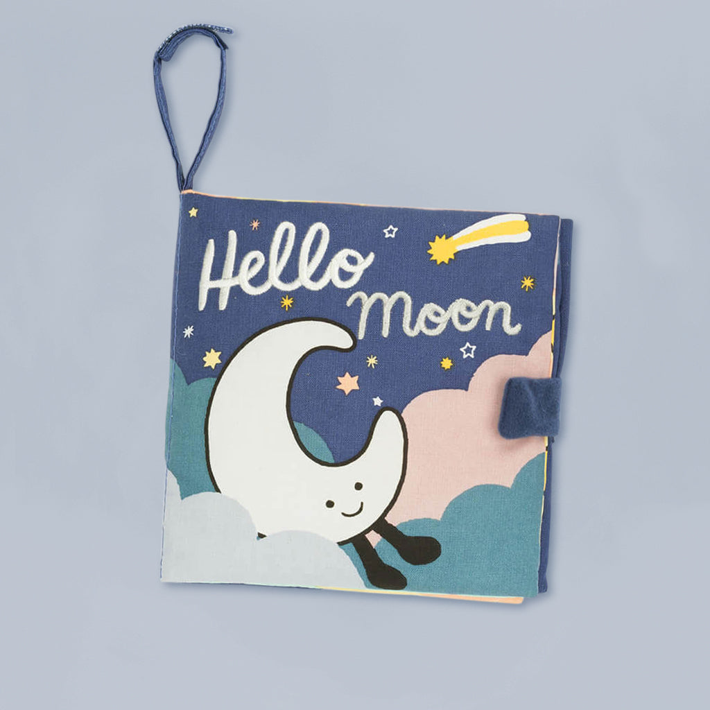 Hello Moon Fabric Book | Jellycat | Babyblooms