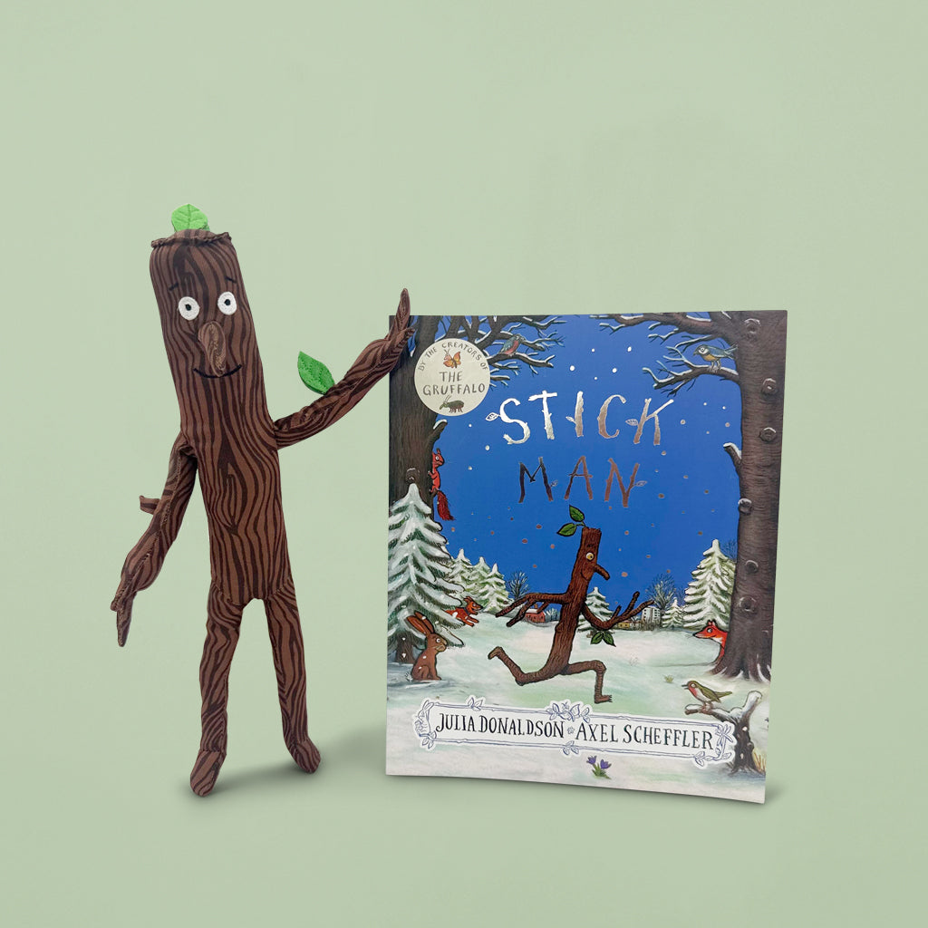 Stick Man Soft Toy and Storybook | Gifts for Toddlers | Babyblooms