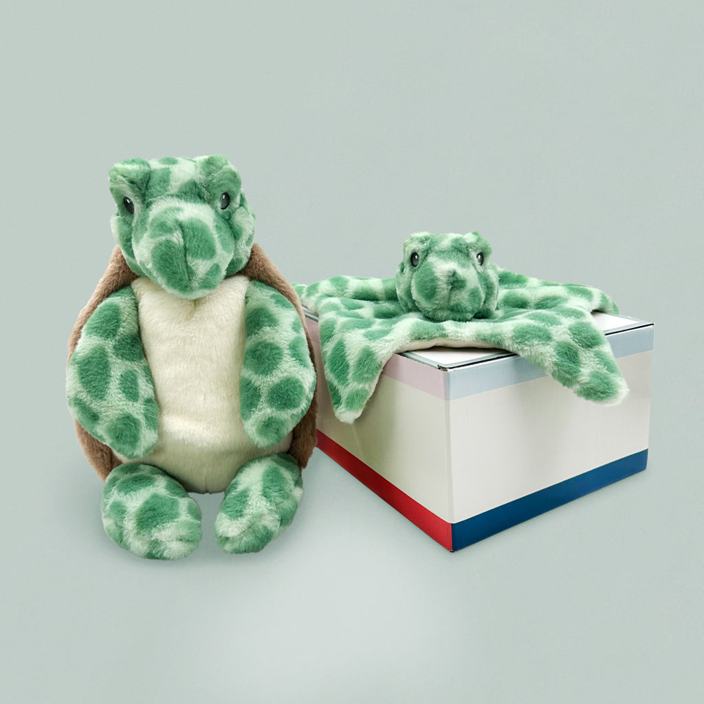 Turtle Soft Toy and Comforter | Gift Sets | Babyblooms