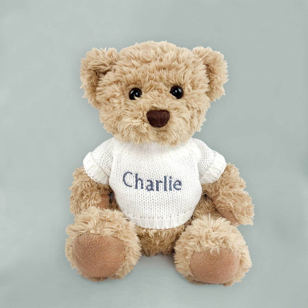 Personalised Teddy Bear Personalised Soft Toy Teddy Bear Babyblooms