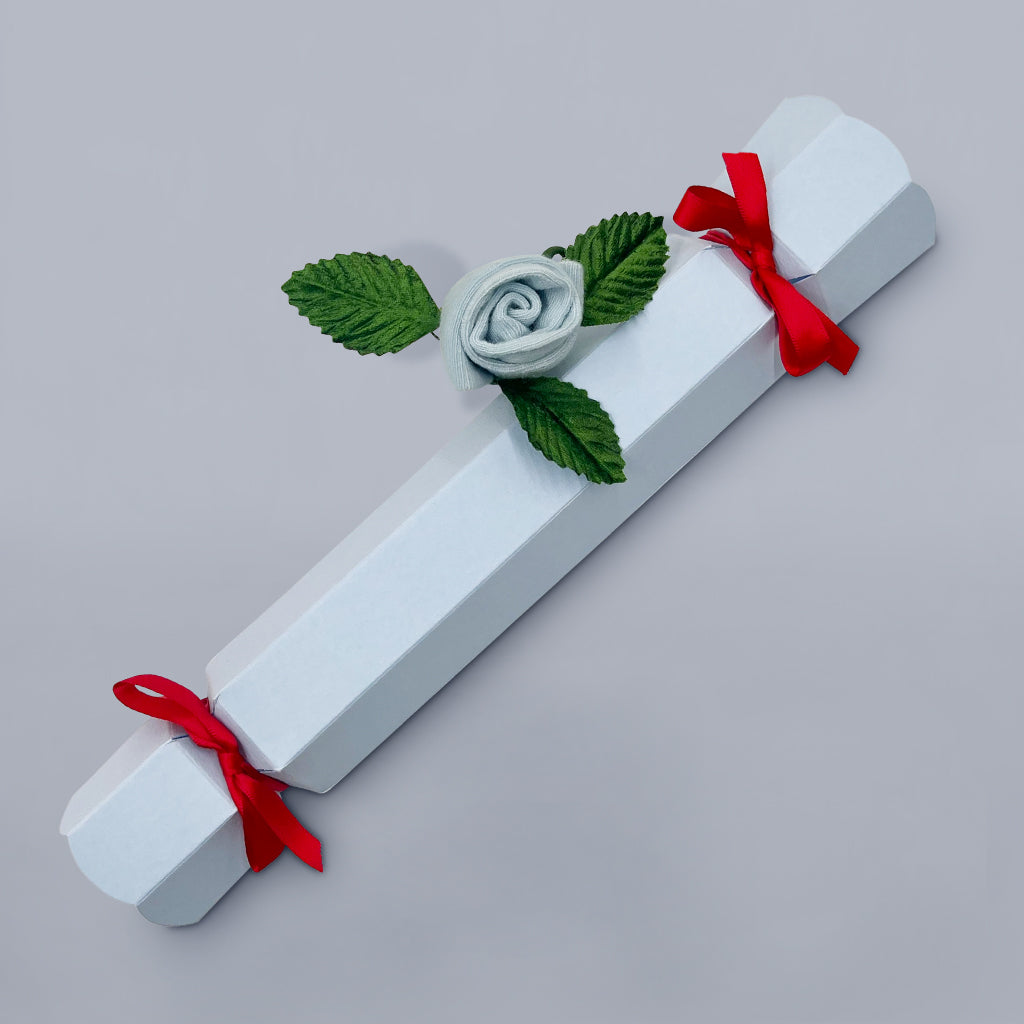 Baby's First Christmas Cracker Socks Blue | Stocking Fillers – Babyblooms